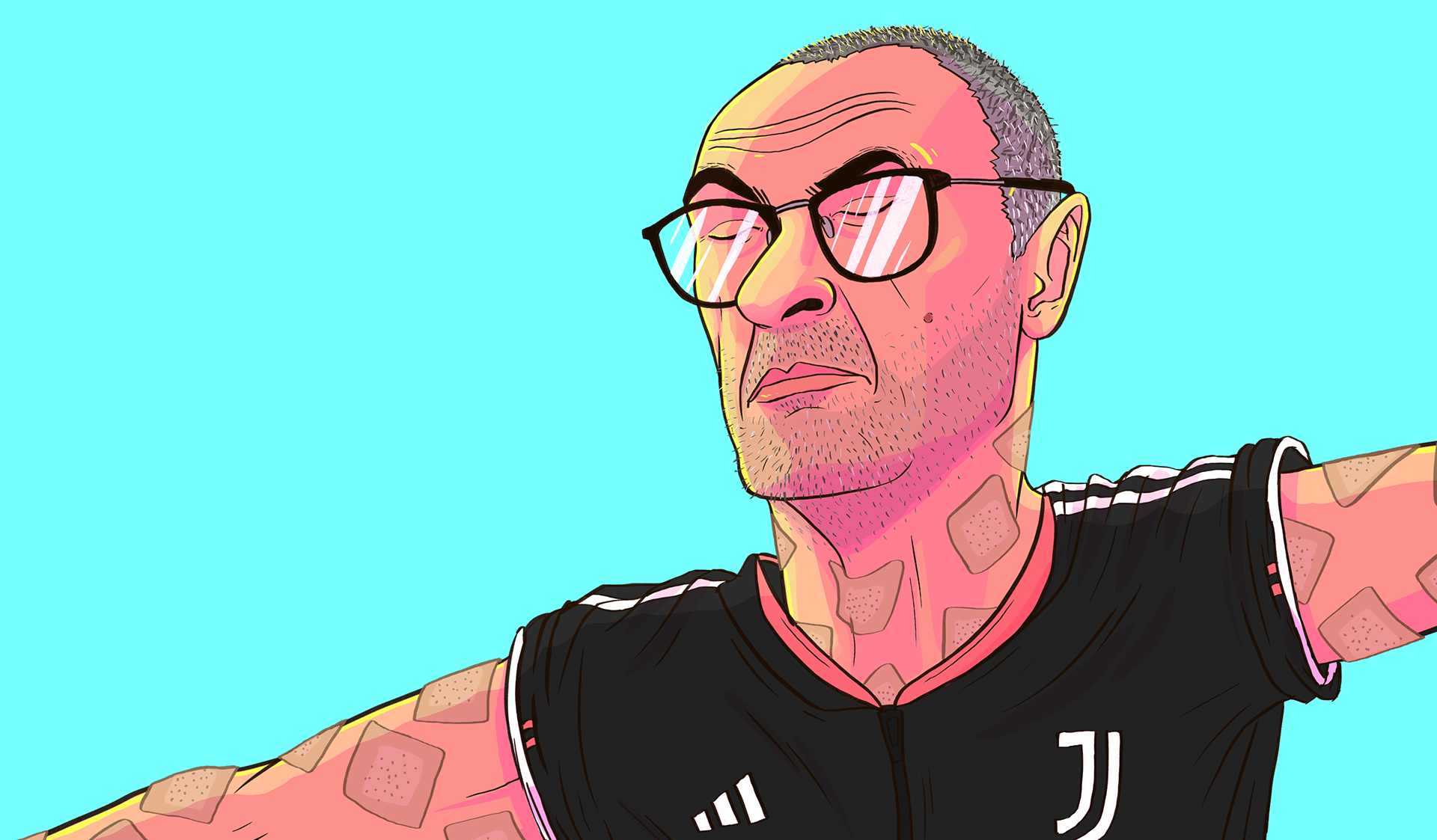 Football illustrator Dan Leydon on his bright, often humorous creations