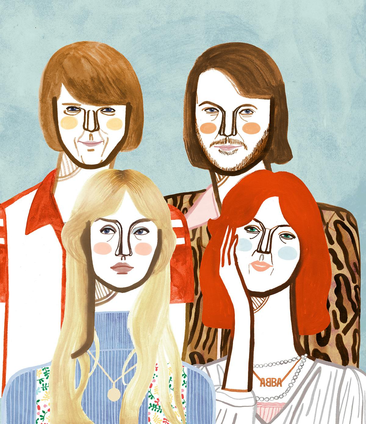 Jamie Beard’s illustrated portraits celebrate people and personalities