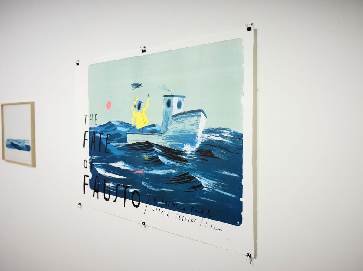 David Pearson on hand-setting type for Oliver Jeffers’ new book