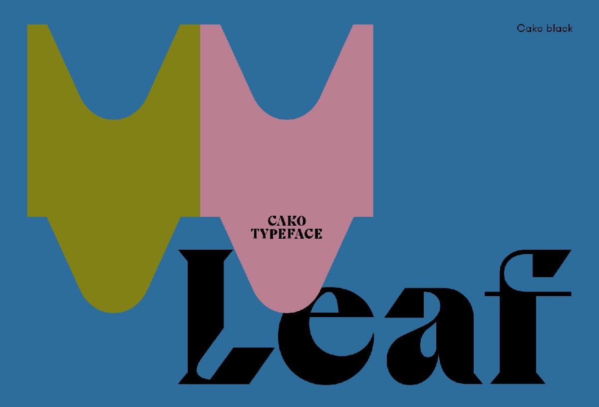 Violaine & Jérémy’s dramatic Art Deco-inspired typeface