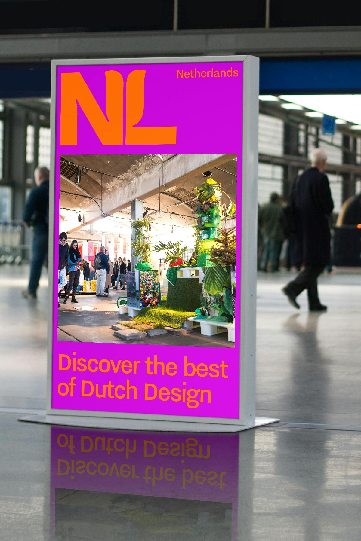 Studio Dumbar designs the new international logo for the Netherlands