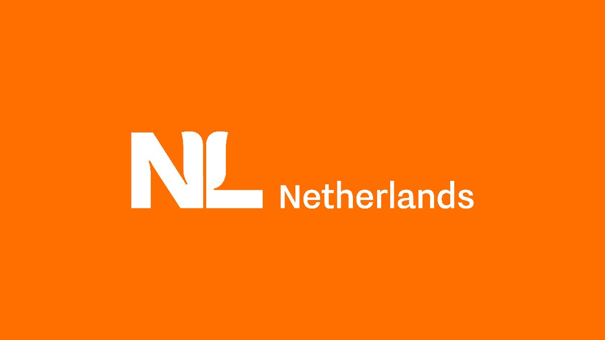 Studio Dumbar designs the new international logo for the Netherlands