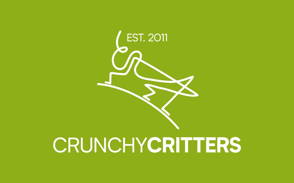 A tasty new look for edible insect brand Crunchy Critters