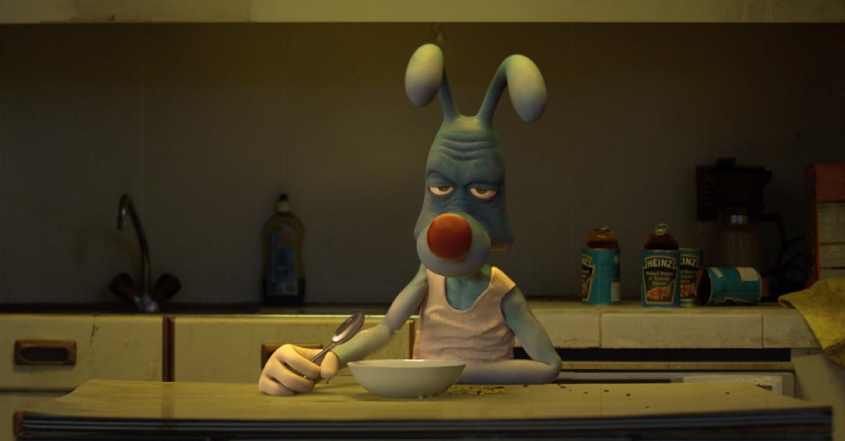 Luis Usón’s animated short tells the tale of a cartoon rabbit losing ...