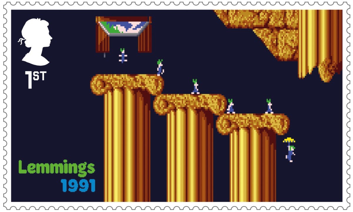 Retro video games showcased on new Royal Mail set of stamps