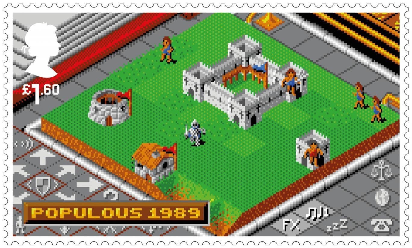 Retro video games showcased on new Royal Mail set of stamps