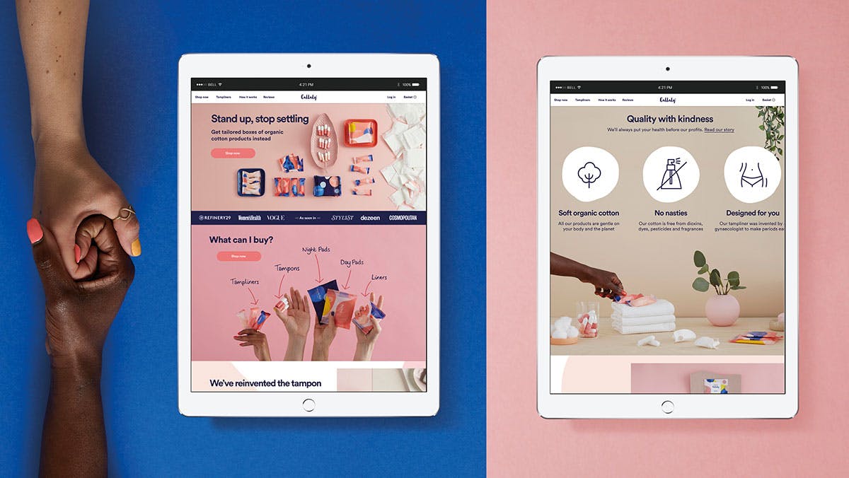 Period care brand Callaly gets a fresh new look