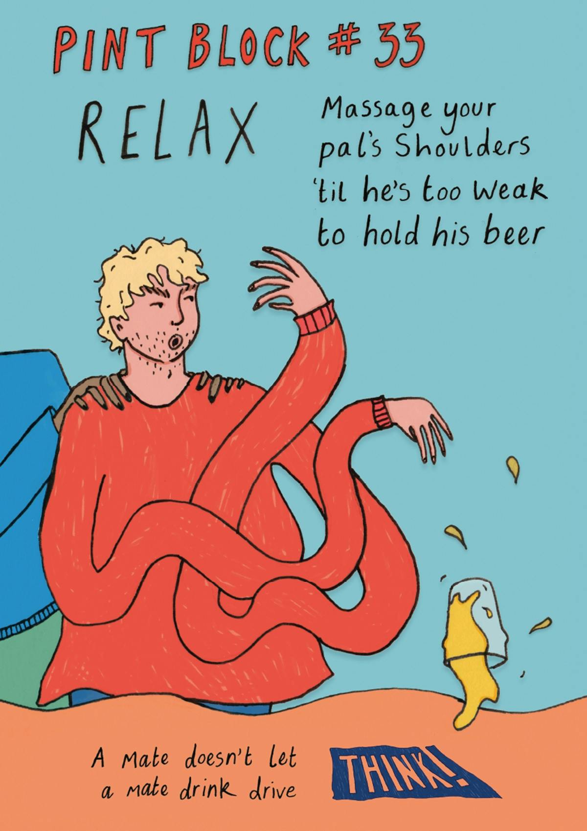 Dreaming of your next pint? This THINK! Campaign might change your mind