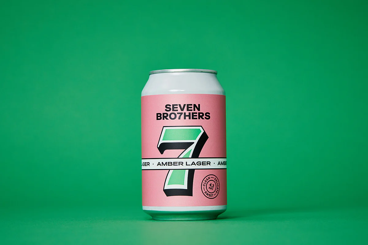 Seven Brothers beer brand refresh is all about lucky number seven
