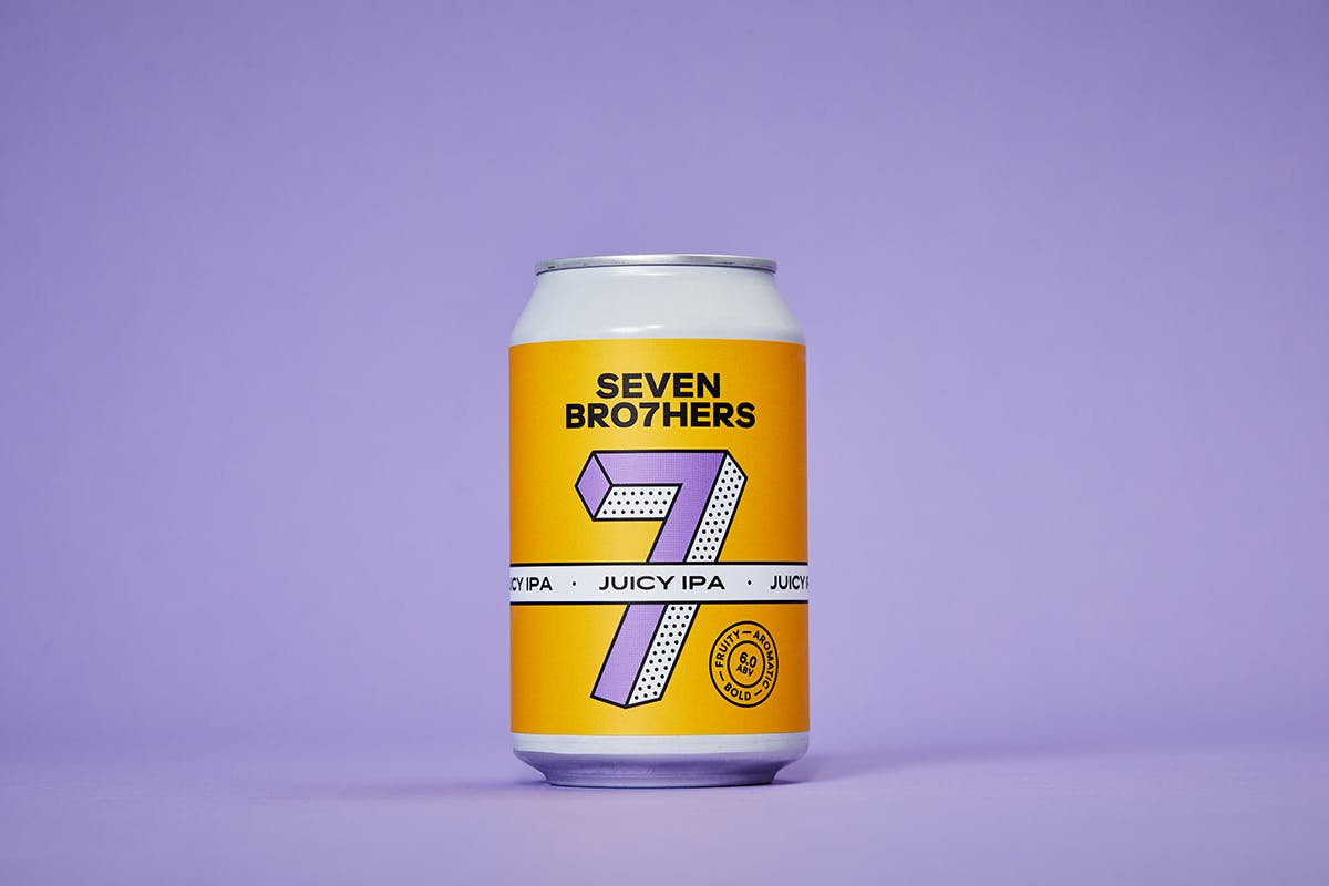 Seven Brothers beer brand refresh is all about lucky number seven