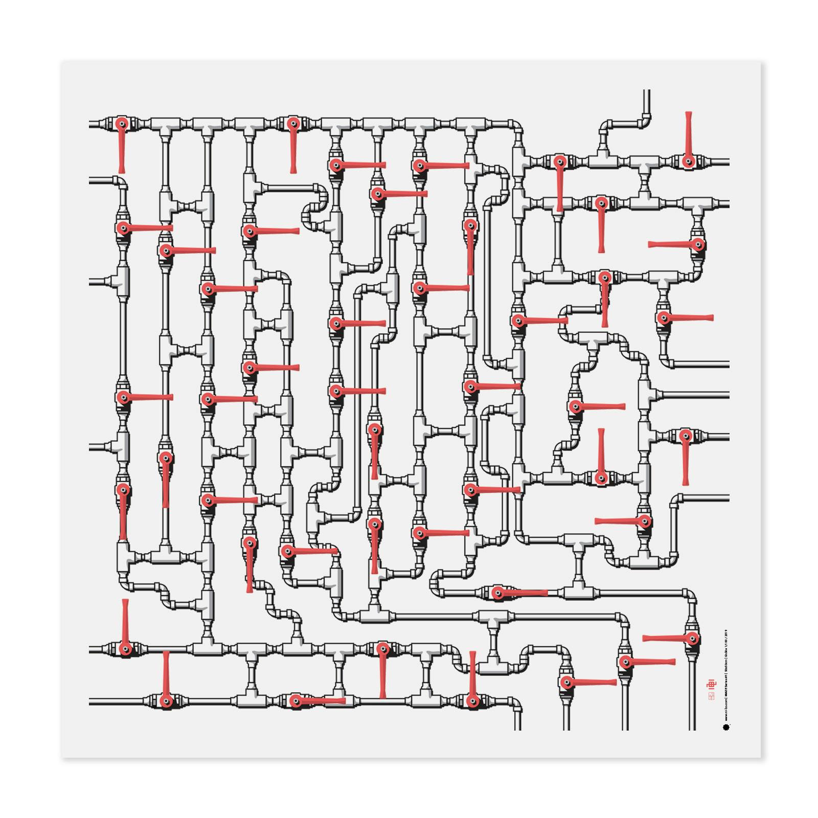 Nibo designs: Maze Series