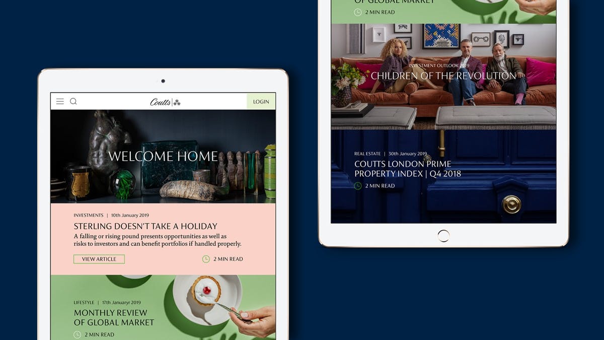 Coutts is one big family in its heritage-led rebrand