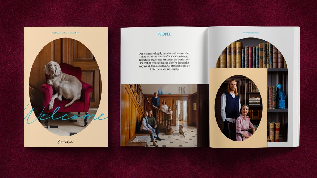 Coutts is one big family in its heritage-led rebrand