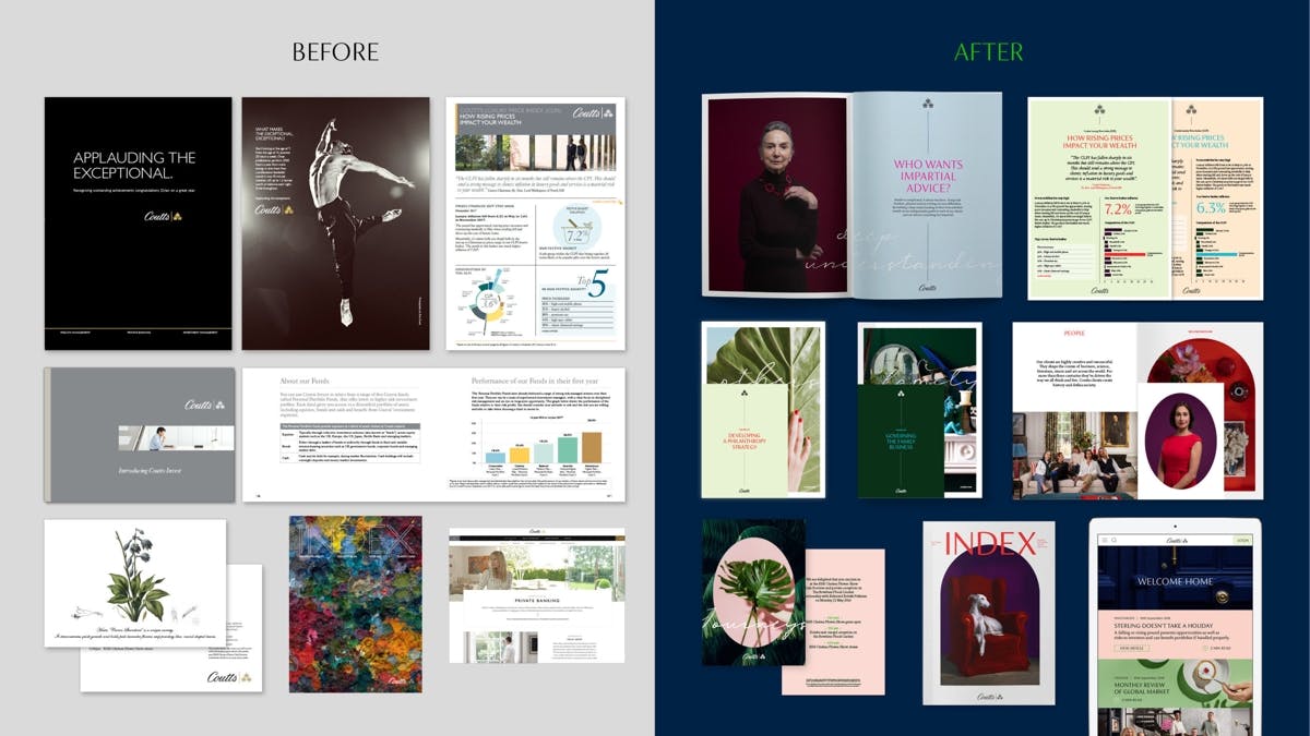 Coutts is one big family in its heritage-led rebrand
