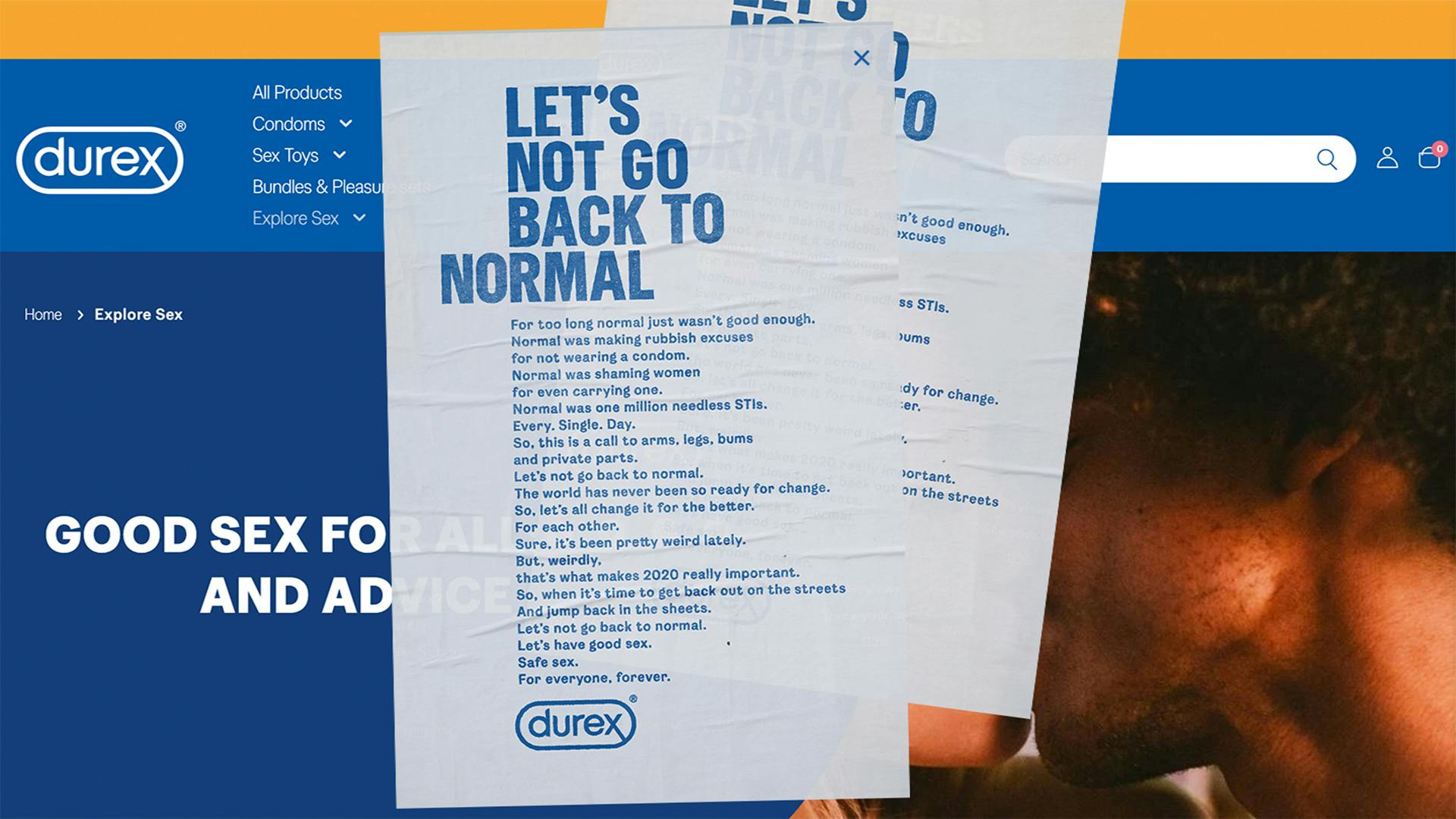 Durex looks for lasting change in a new campaign