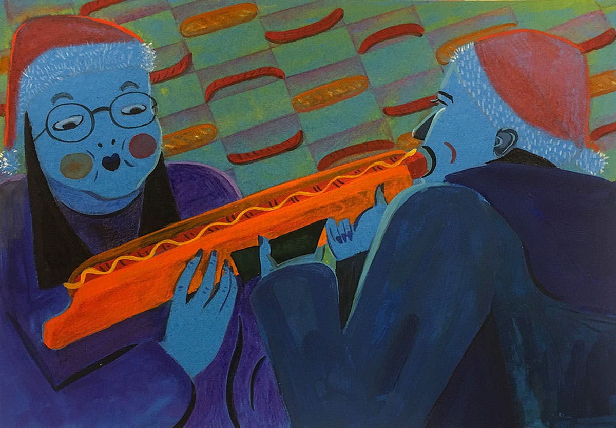 Illustrator Mengxia Liu tells stories through busy, vibrant scenes