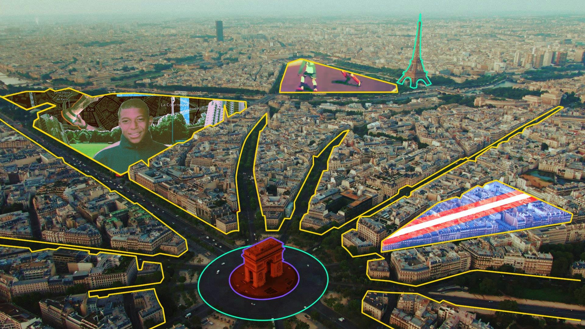 FIFA21’s ad combines collage and old school effects