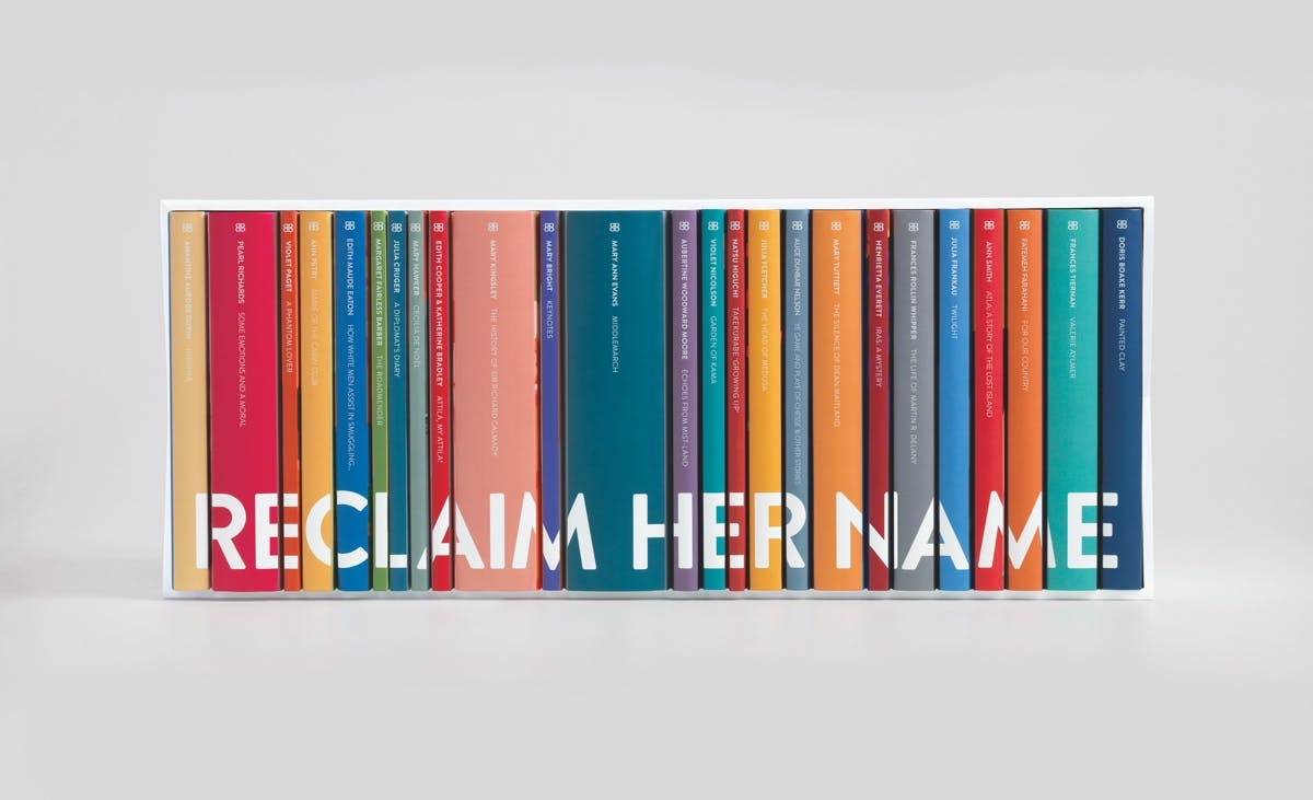 A new book series unveils women authors’ real names