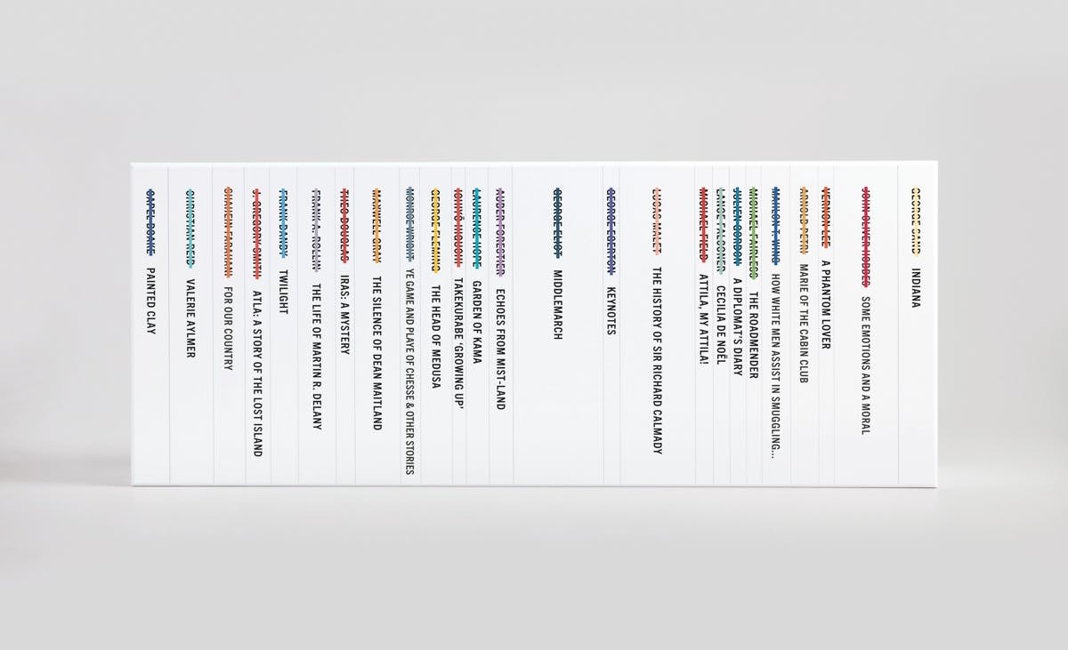A new book series unveils women authors’ real names