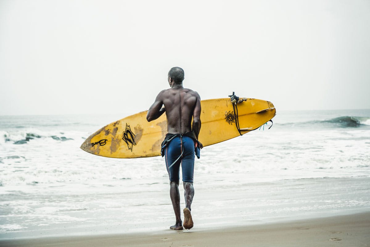 A new photo book is documenting African surf culture