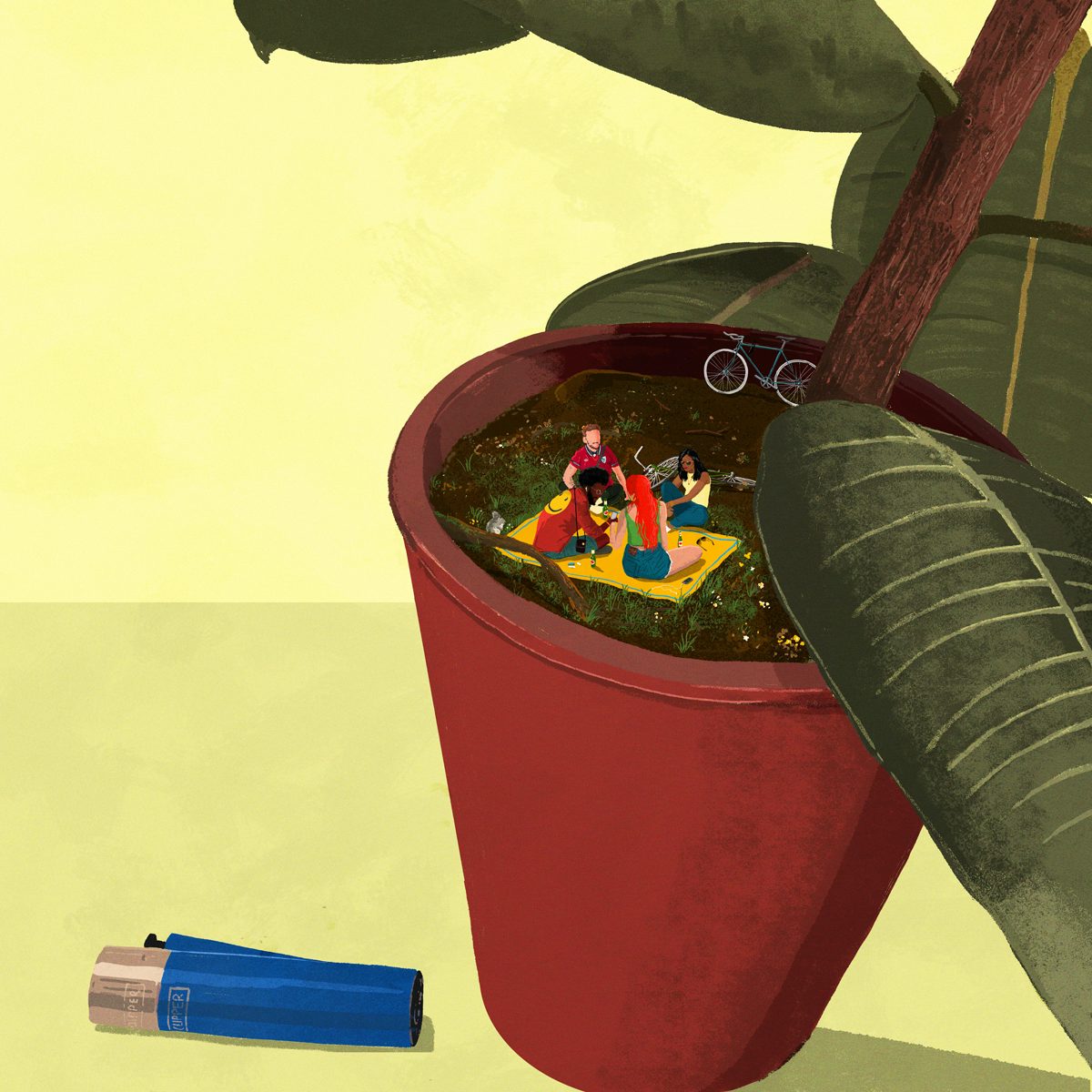 Illustrator Reuben Dangoor’s quick-witted take on Britishness