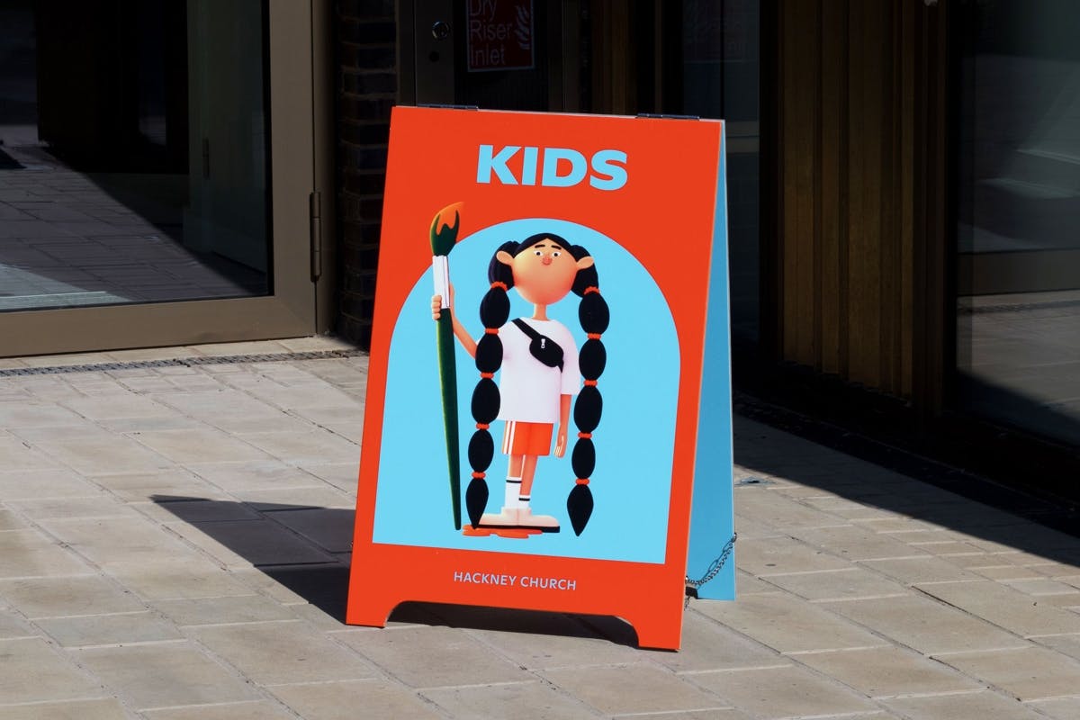 Hackney Church’s rebrand reflects its place as a “cathedral of creativity”