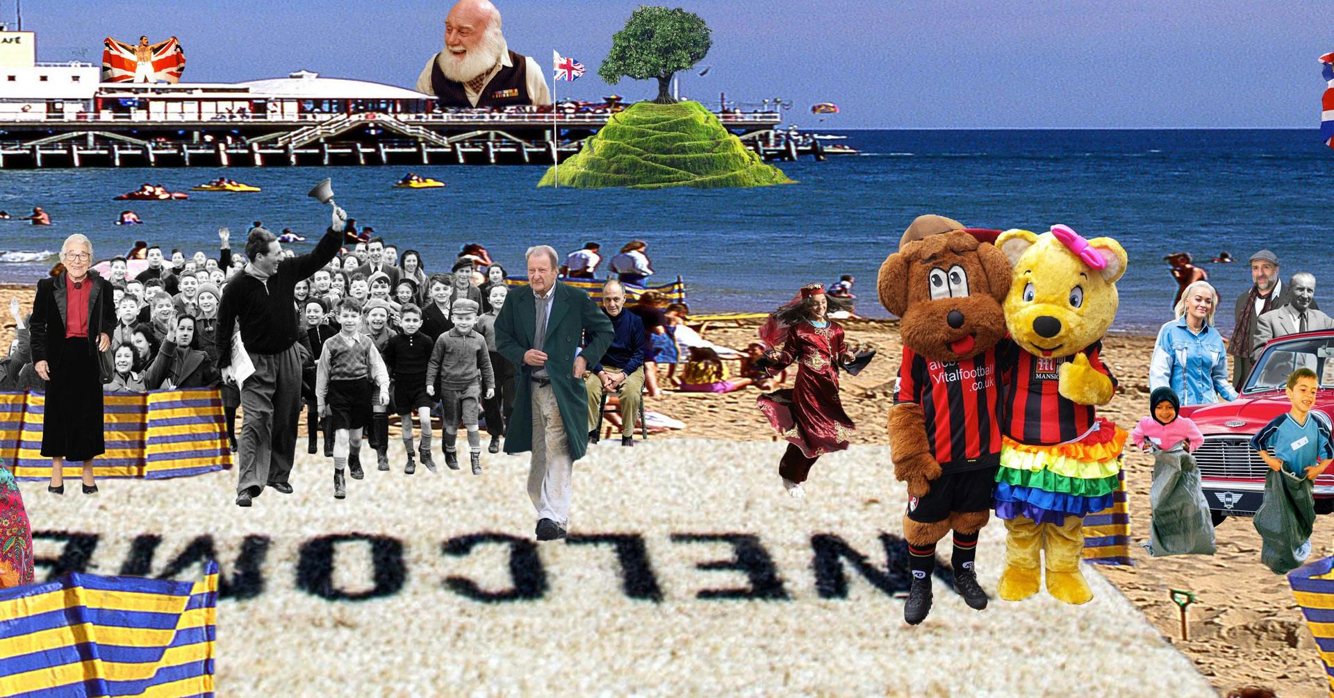 Cold War Steve is taking his satirical artworks to the great outdoors