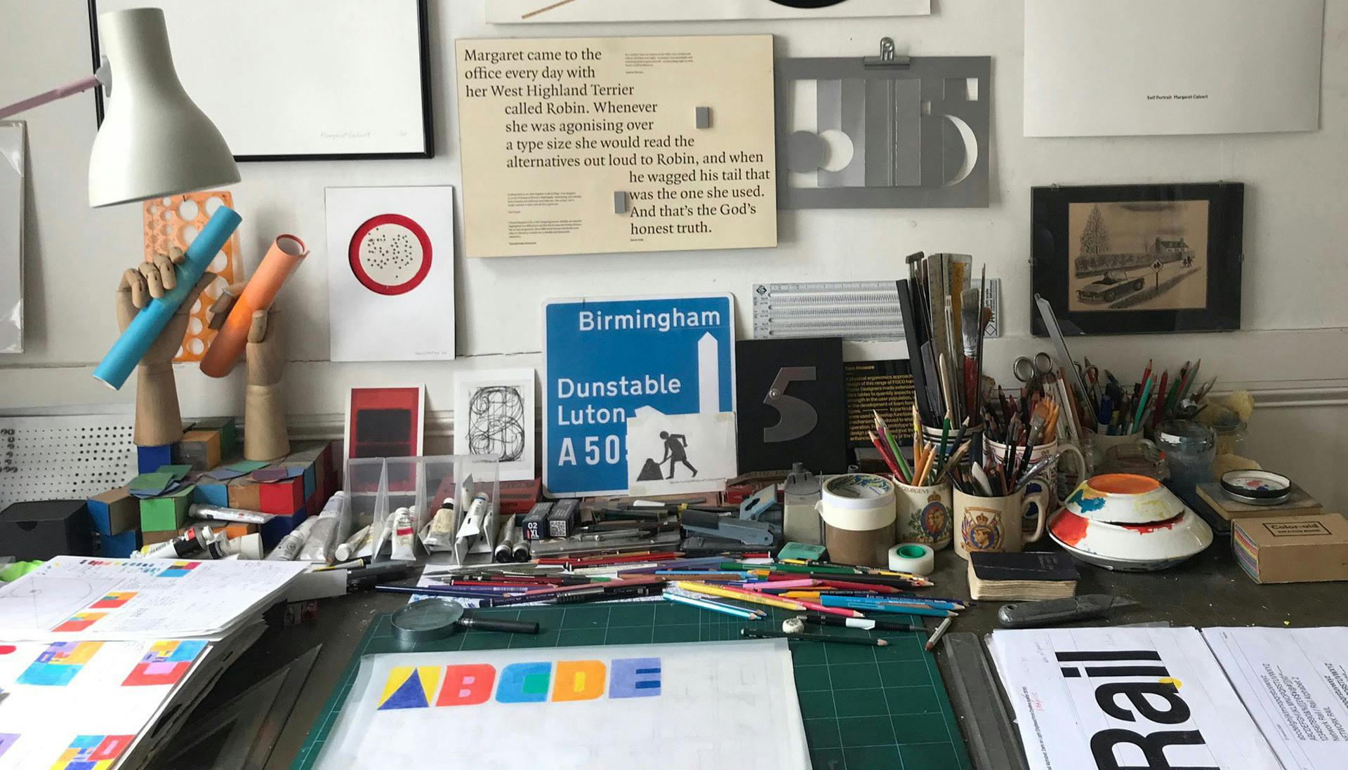 The life and work of Margaret Calvert - Creative Review