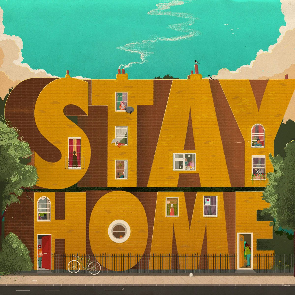 Illustrator Reuben Dangoor’s quick-witted take on Britishness