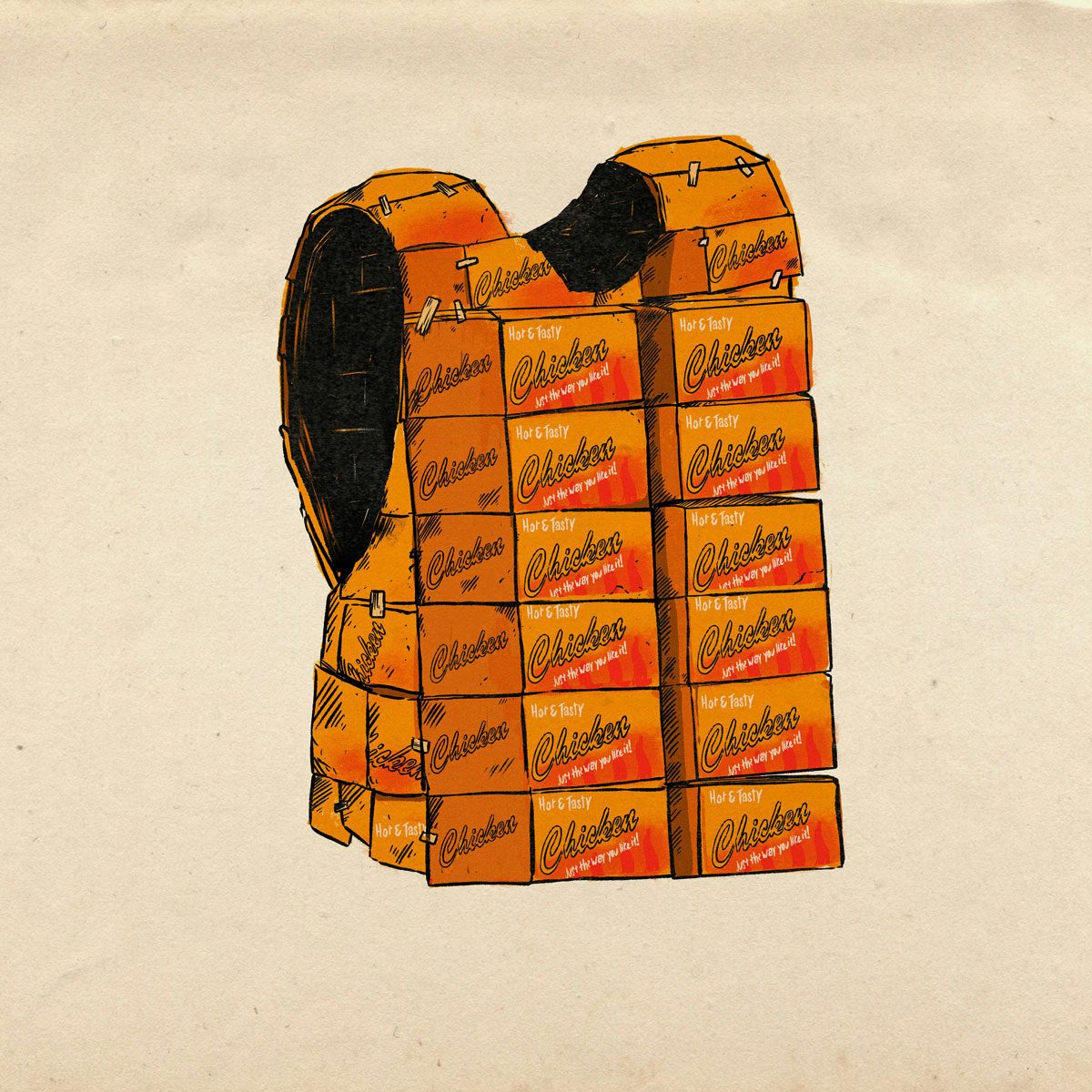 Illustrator Reuben Dangoor’s quick-witted take on Britishness