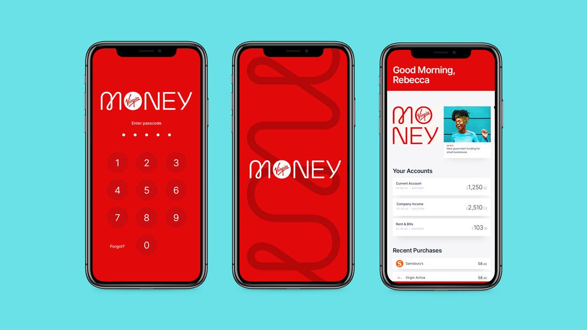 Pentagram gives banking a fresh face in Virgin Money rebrand
