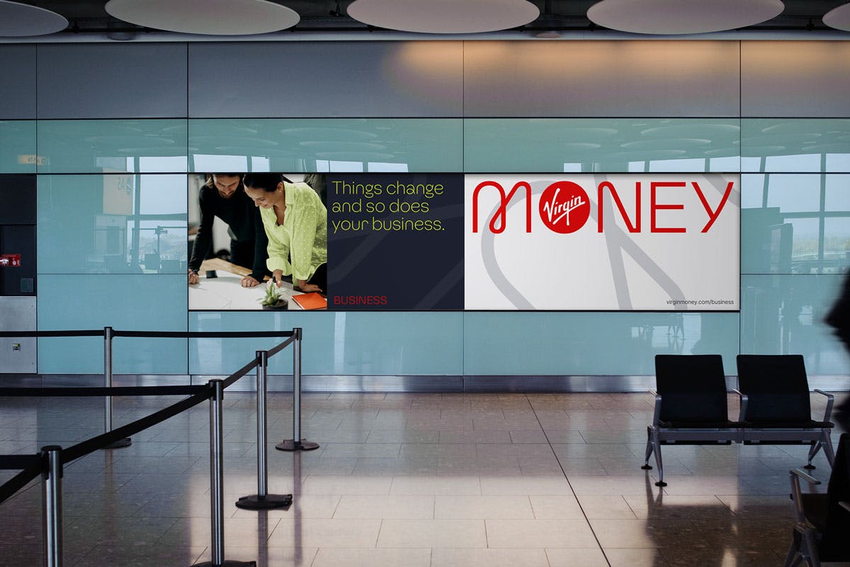 Pentagram gives banking a fresh face in Virgin Money rebrand