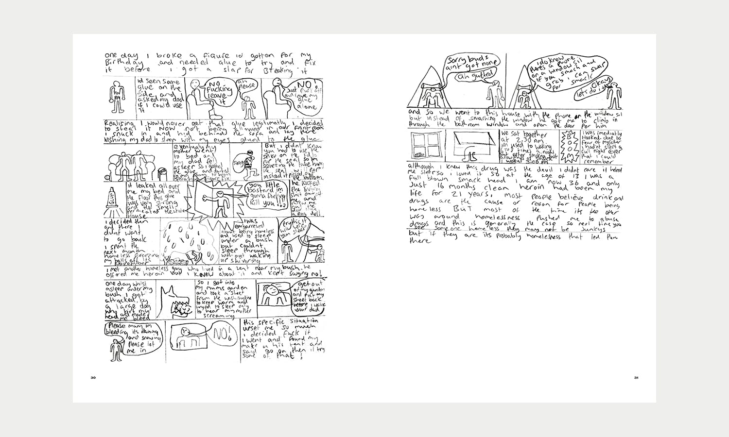 Experiences with homelessness retold in graphic novel form