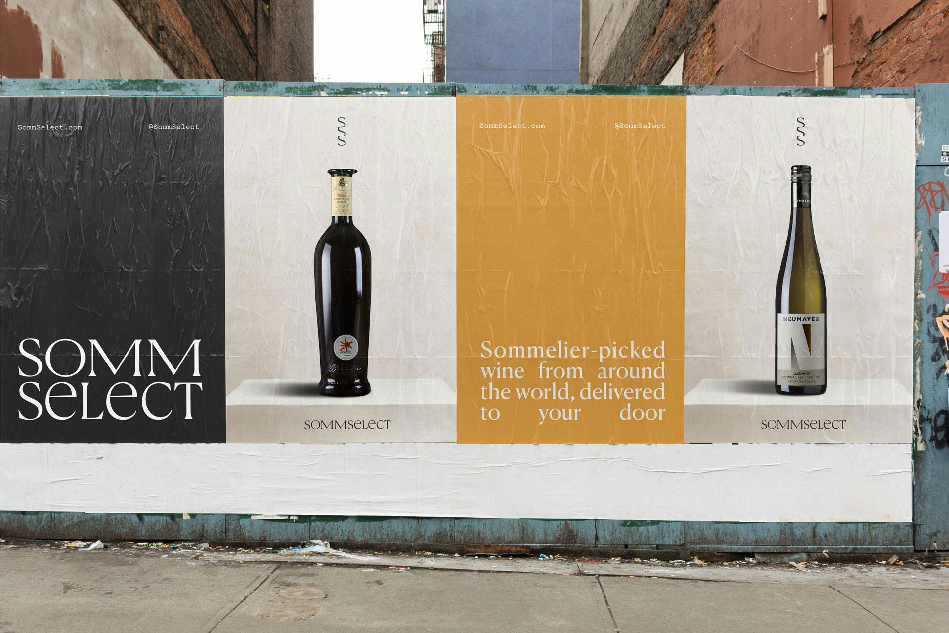 A refreshing new identity for wine connoisseurs SommSelect