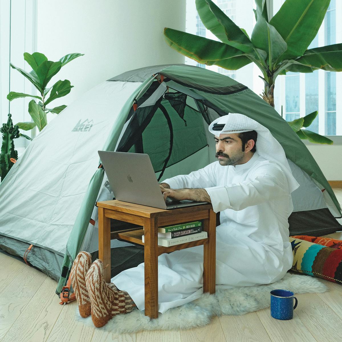 Working From Home by Mohammad Sharaf