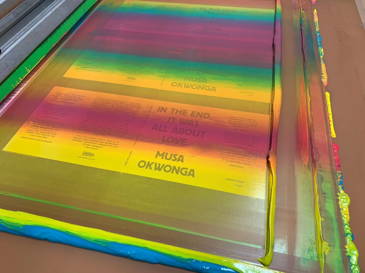Musa Okwonga’s latest book comes with 1,000 rainbow covers