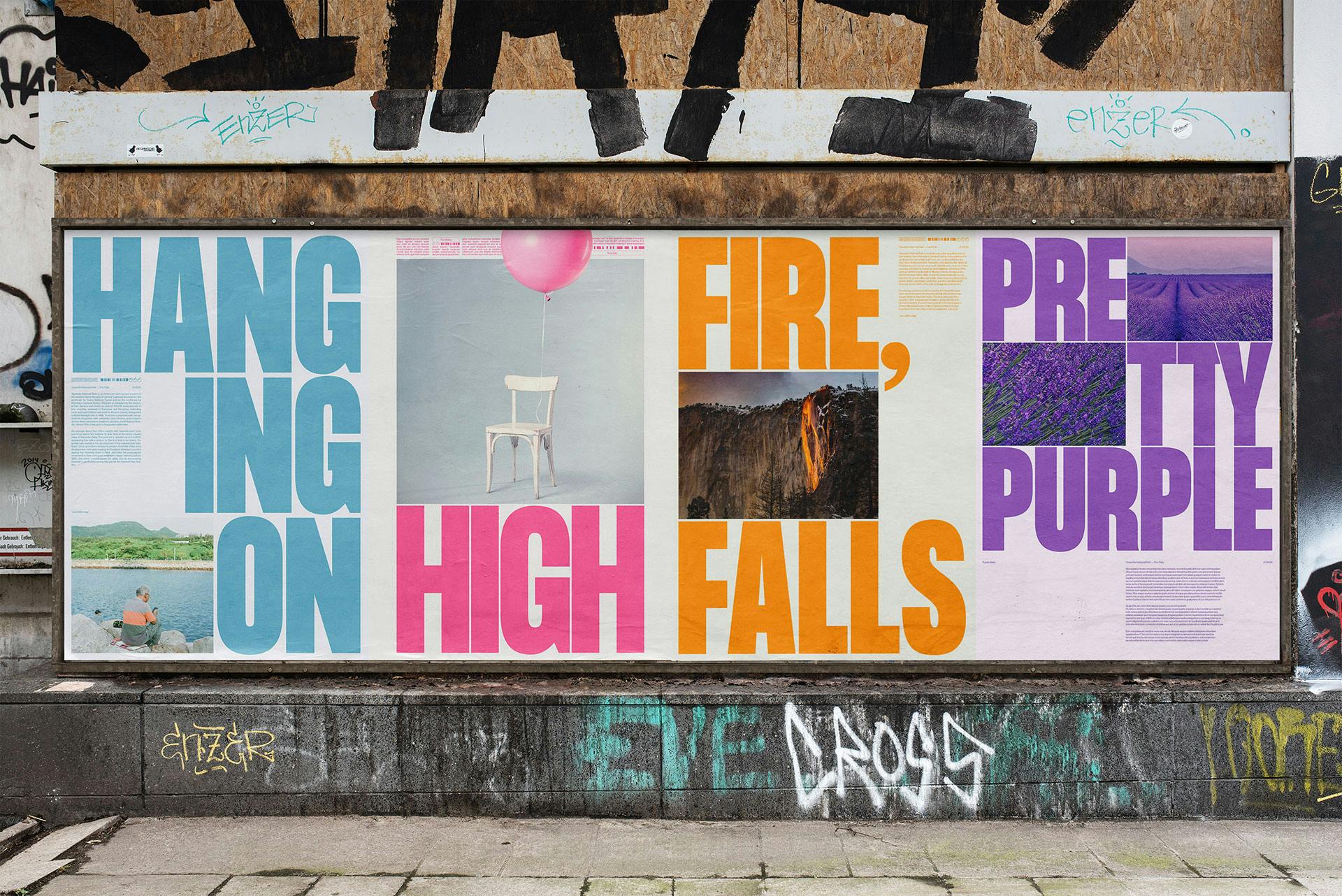 Jack Forrest’s daily poster project puts an emphasis on bold typography