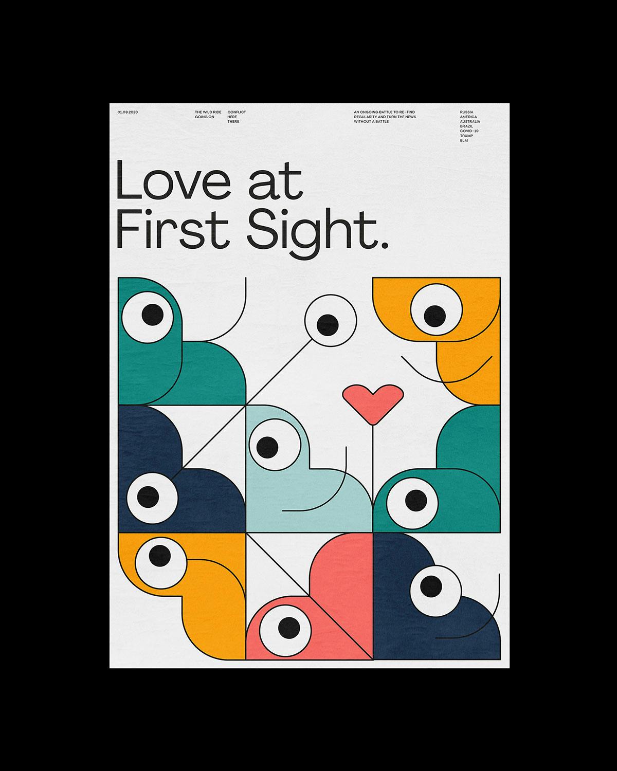 Jack Forrest’s daily poster project puts an emphasis on bold typography