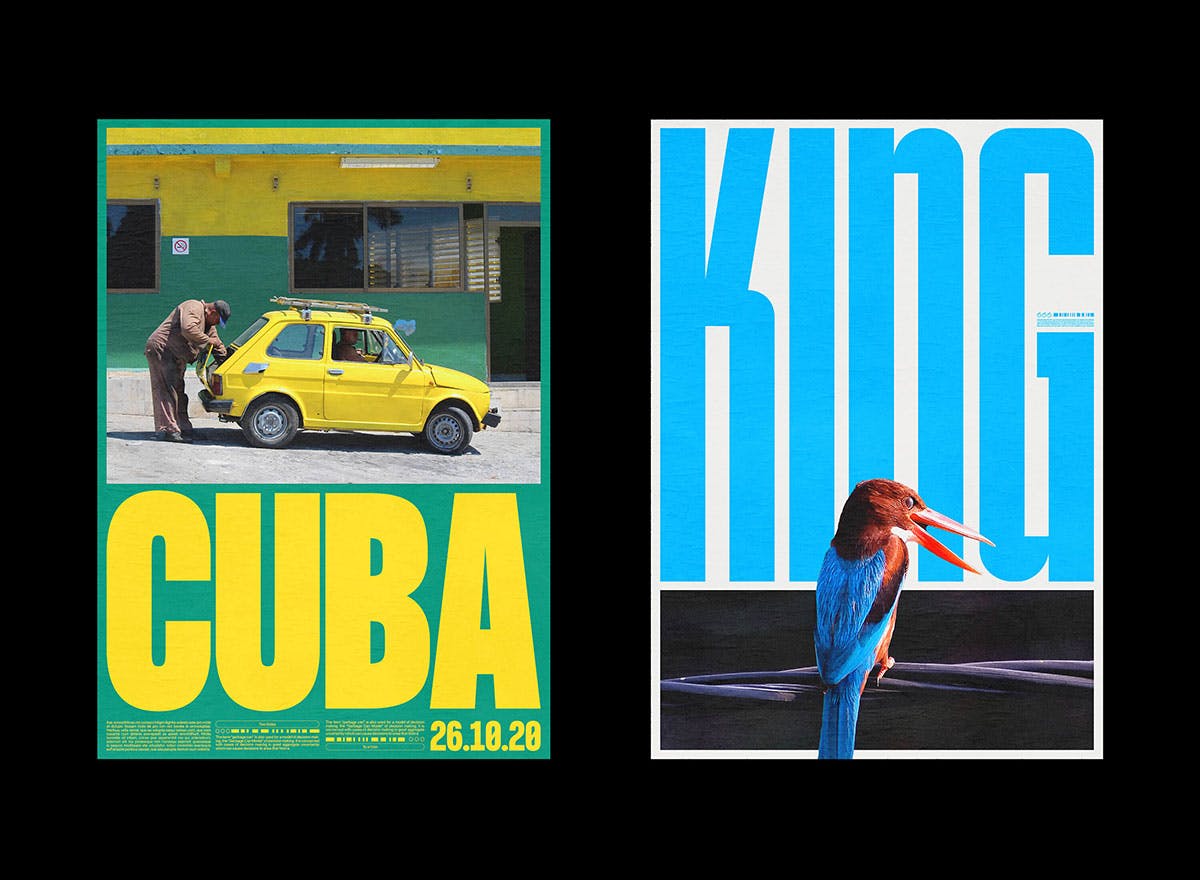 Jack Forrest’s daily poster project puts an emphasis on bold typography