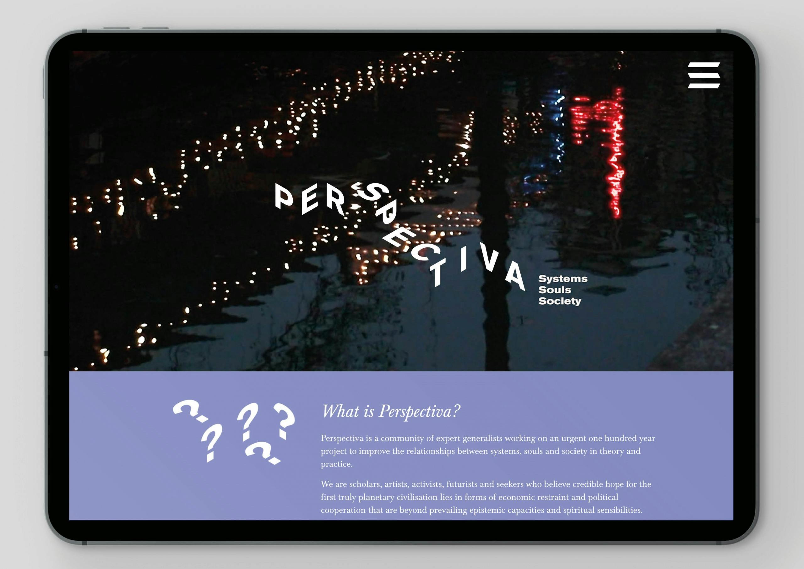 Studio Sutherl& designs multifaceted identity for Perspectiva