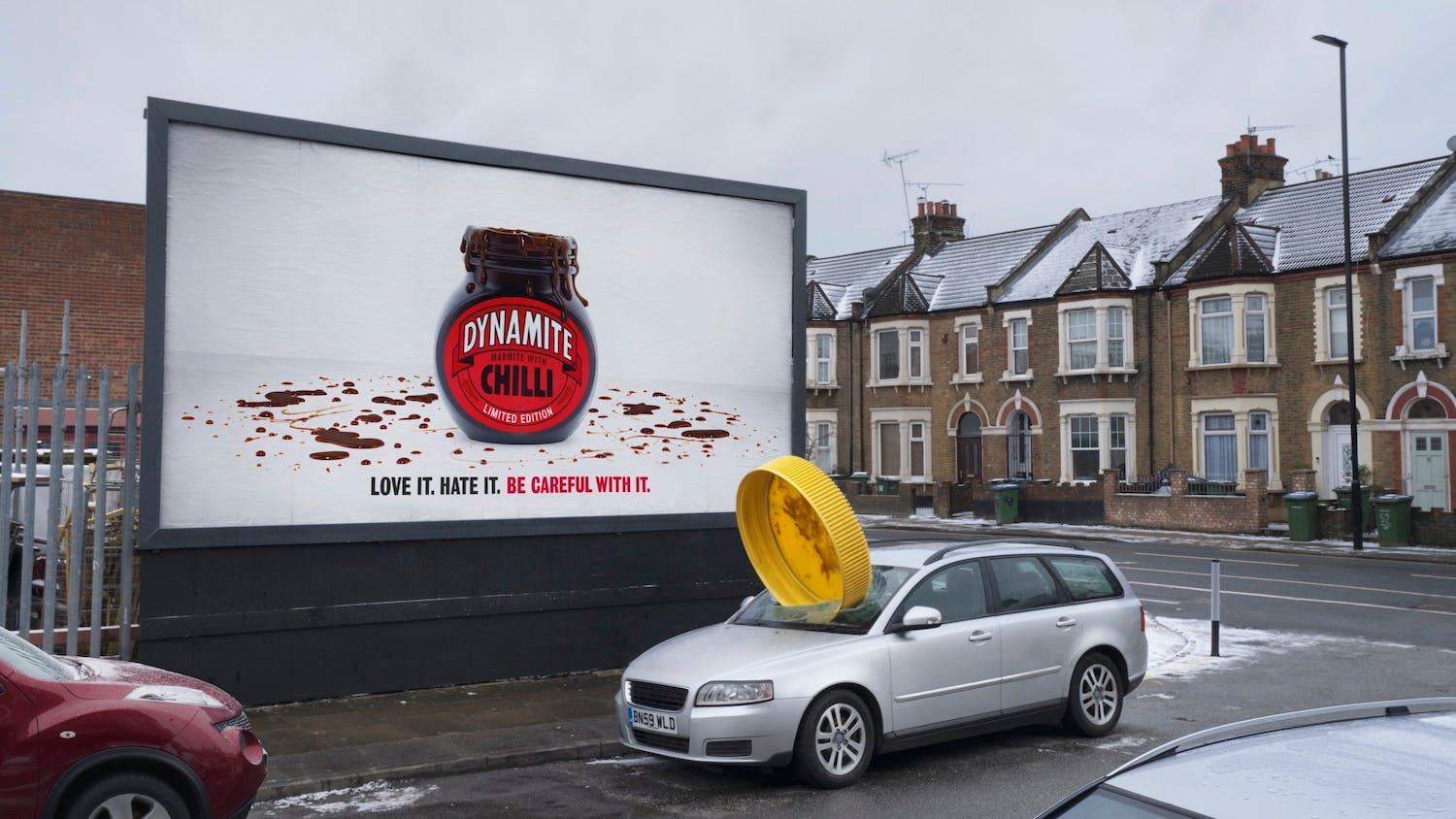 Marmite Dynamite launches with ‘exploding’ billboards