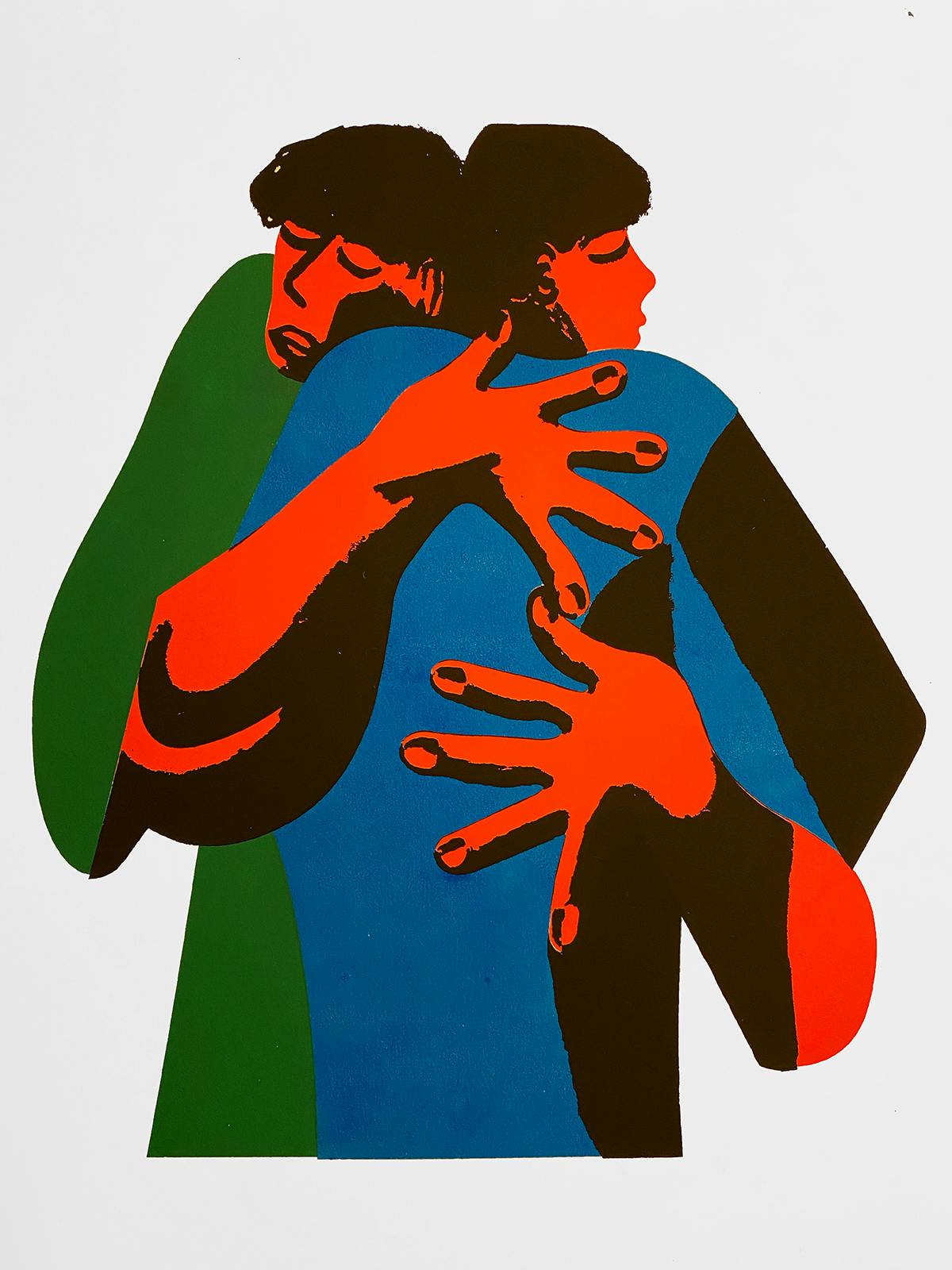 Nick Dahlen’s vibrant artworks play with shape and shadow