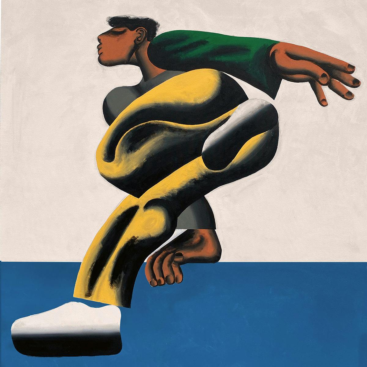 Nick Dahlen’s vibrant artworks play with shape and shadow