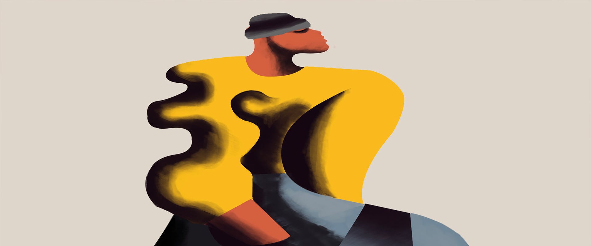 Nick Dahlen’s vibrant artworks play with shape and shadow