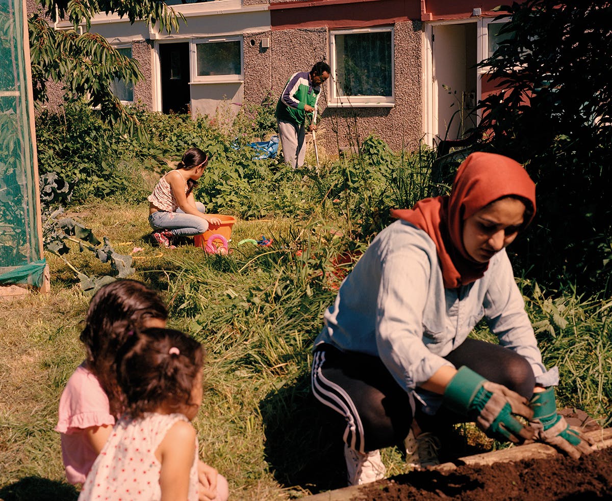 Chris Hoare documents allotment-goers in lockdown