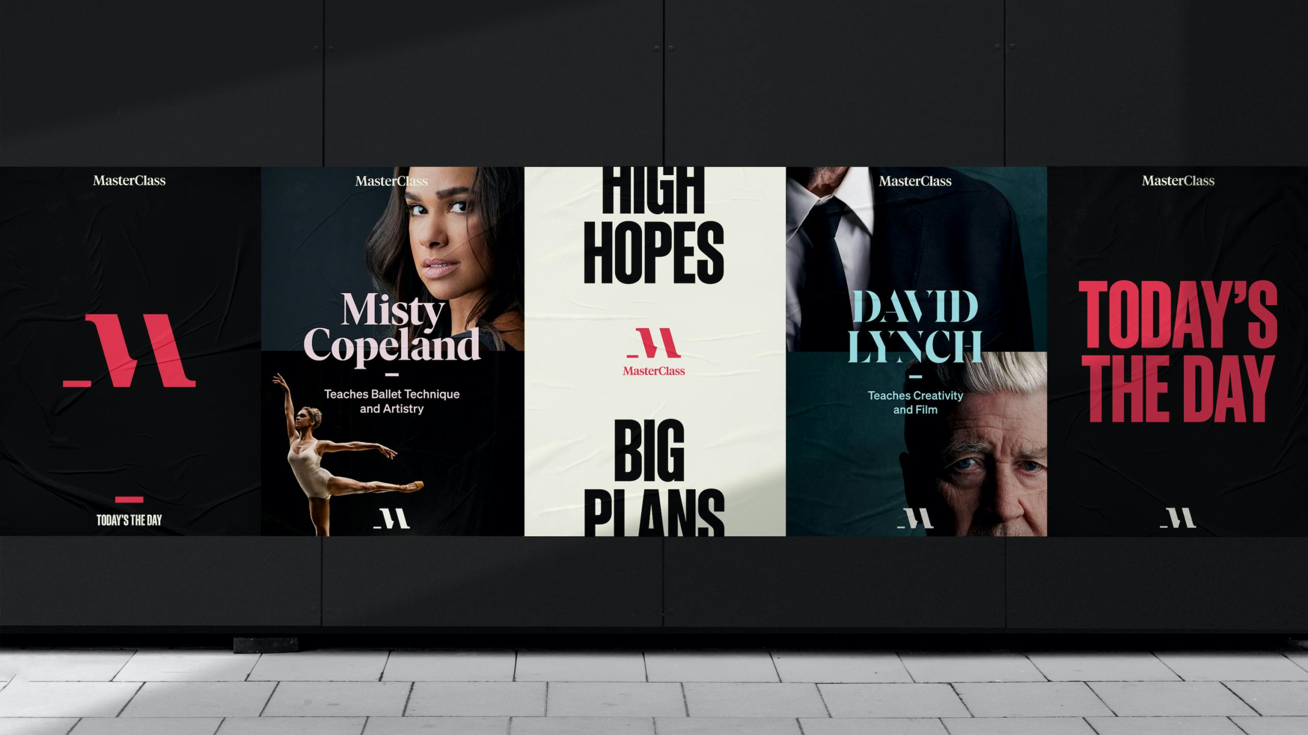MasterClass brand identity