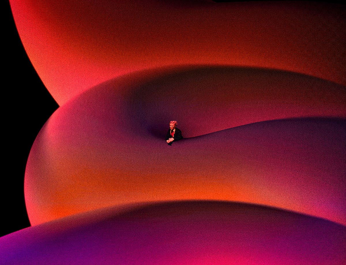 Valentin Pavageau’s digital collages fuse surrealism with psychedelia