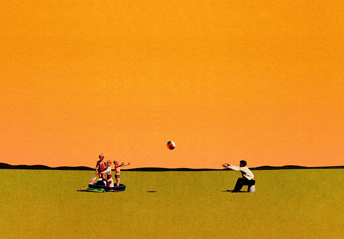 Valentin Pavageau’s digital collages fuse surrealism with psychedelia