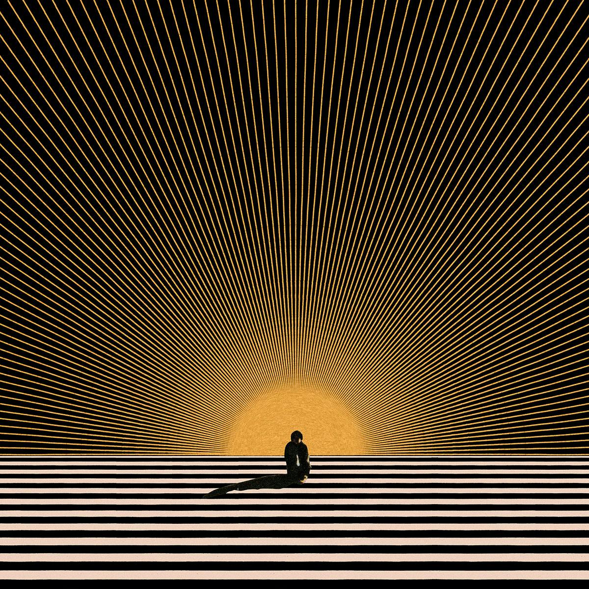 Valentin Pavageau’s digital collages fuse surrealism with psychedelia