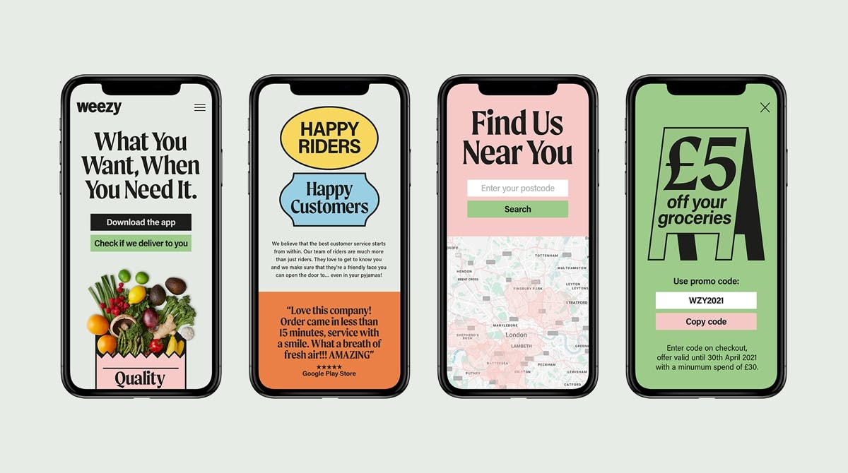 Otherway’s grocery-inspired Weezy branding is decidedly untechy